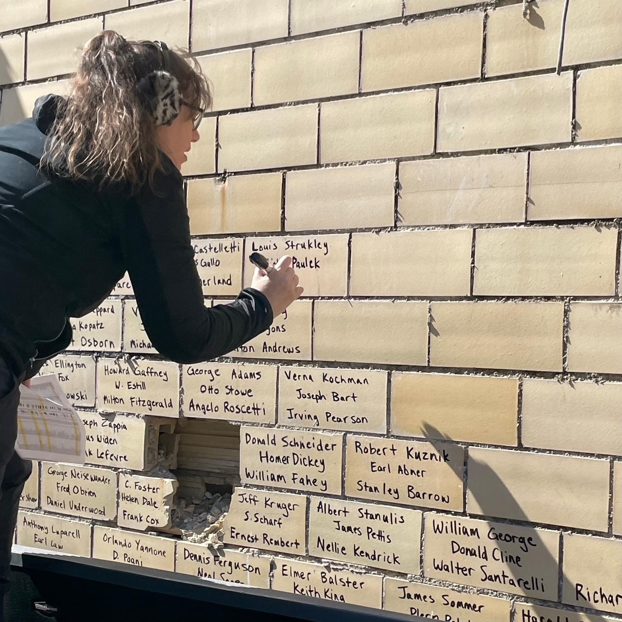 Saturday Tours & "Roll Call" Memorial Wall Installation - Moving ...